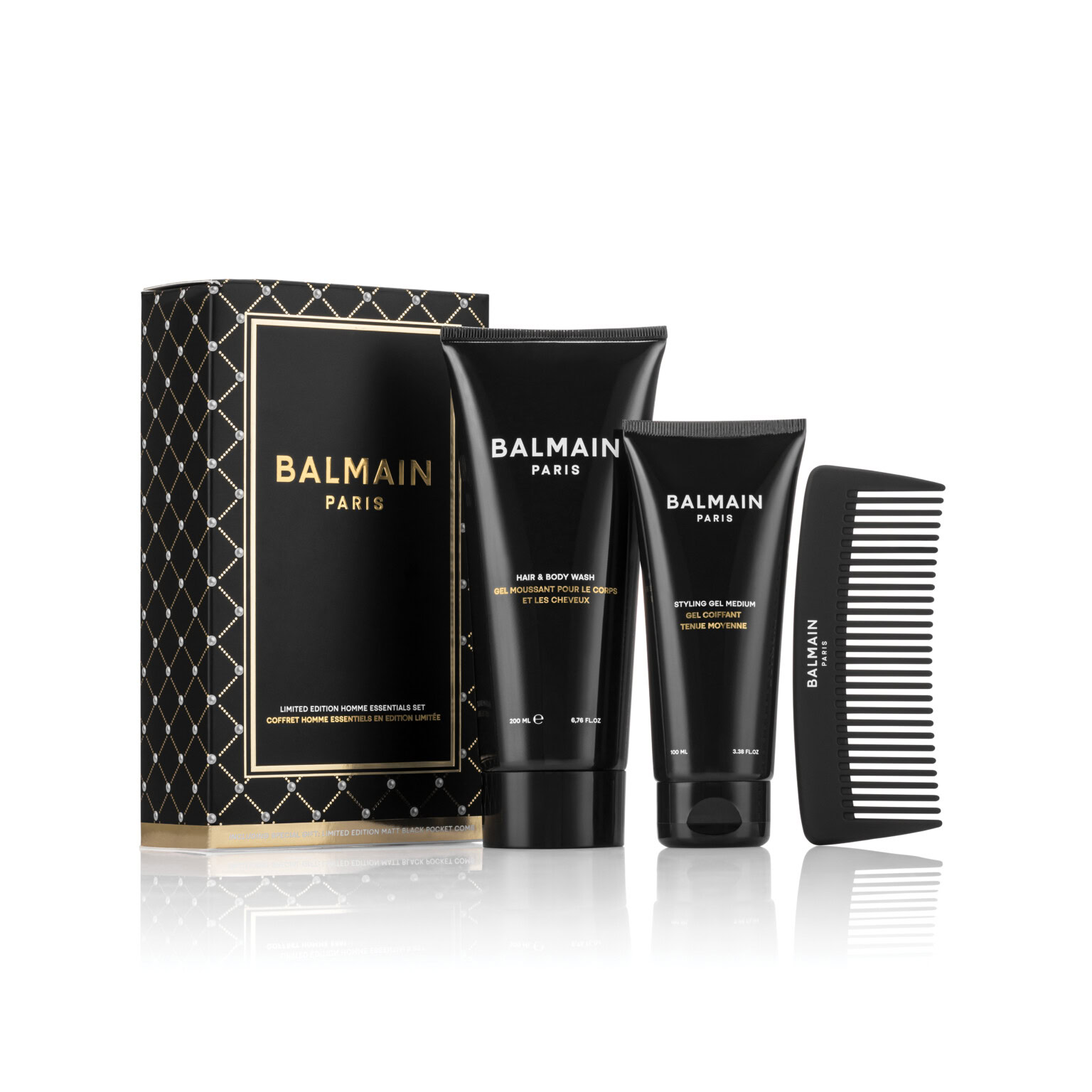 Coffret Homme essentiels - édition limitée 2024 - BALMAIN | Boutique en ...