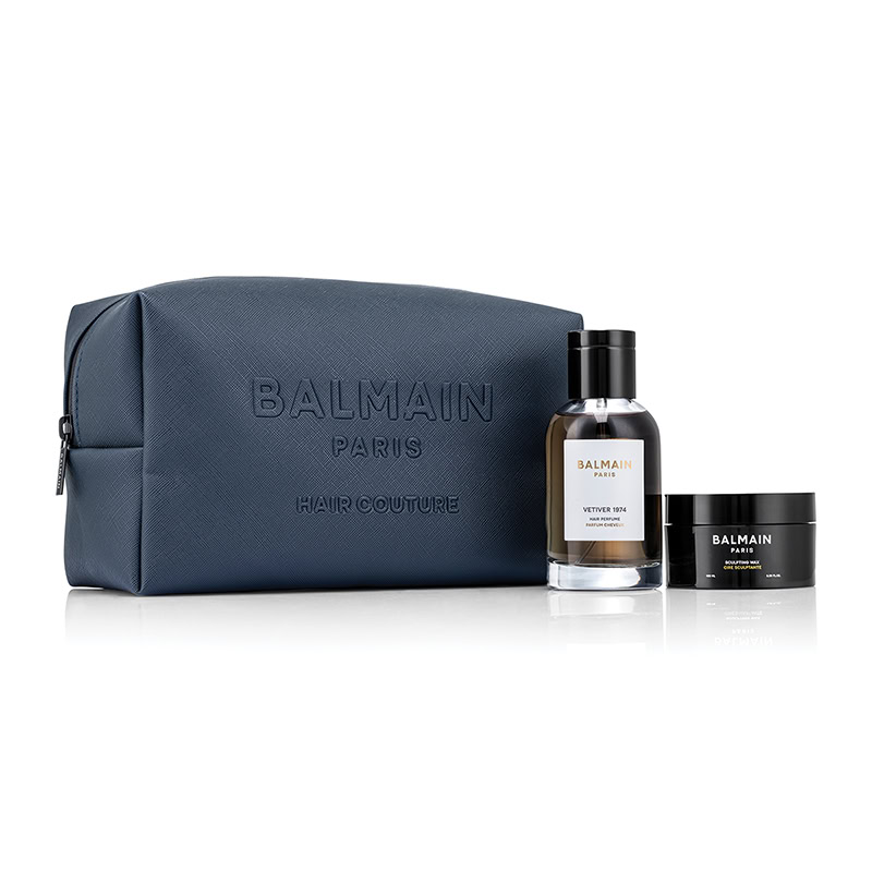 Coffret Cosmetic Bag Blue 2025 en Édition Limitée - BALMAIN | Boutique ...